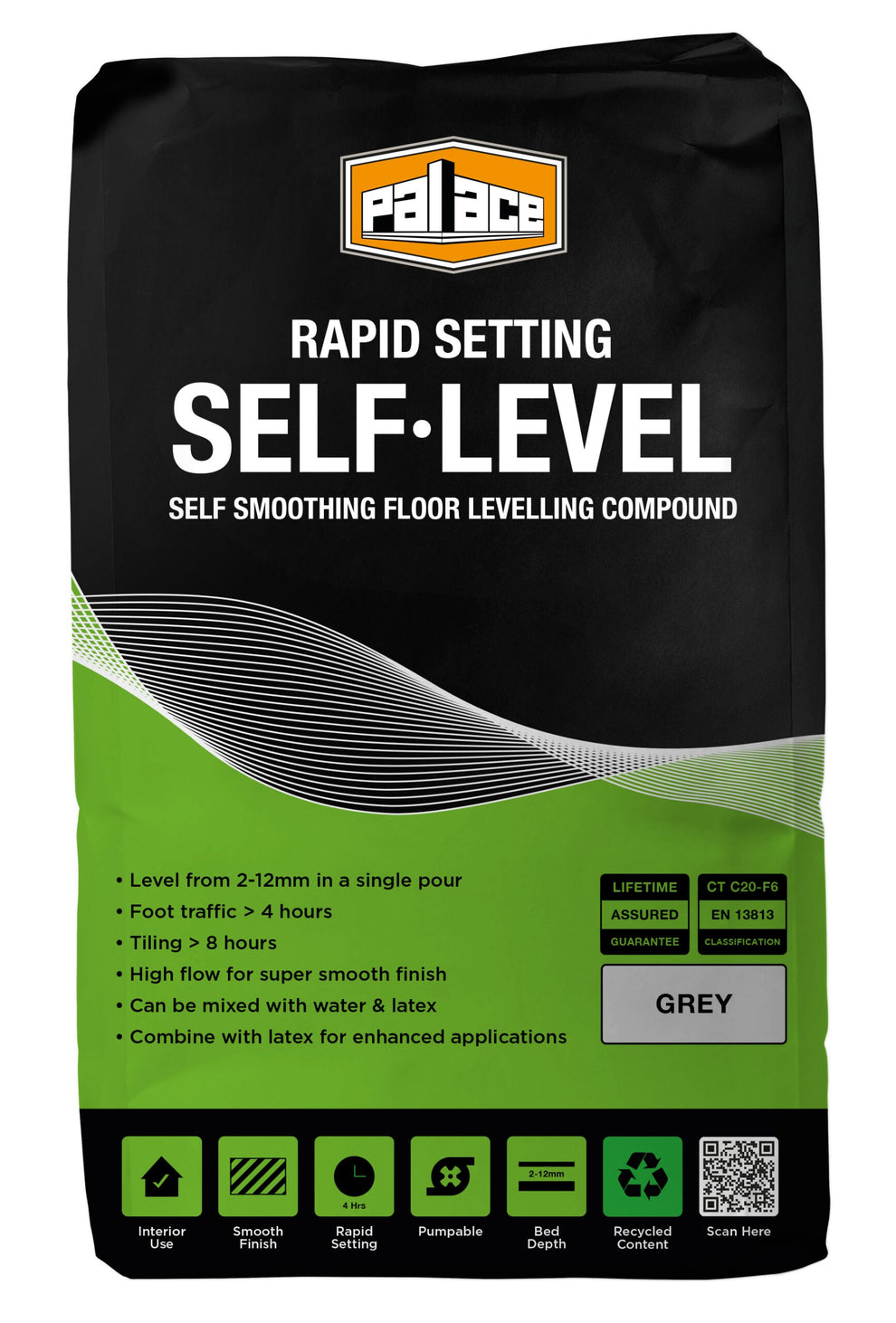 Rapid Setting Self-Level Floor Levelling Compound 20Kg (2-12mm) – Shire ...